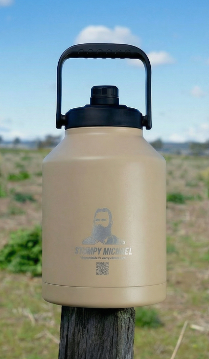 Stumpy Michael 6L Water Bottle | Wildflowers - Coffee, Plants & Gifts